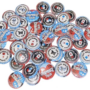 Pharmacy Tech Magnet, 1", 1.25", Button Magnet, Pharmacy Theme, Party ...