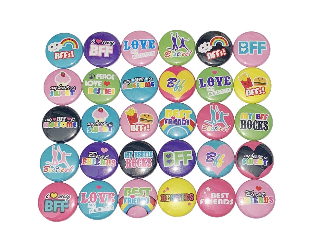 Best Friend Magnet, Besties Magnet, 1", 1.25", Button Magnet, Best ...