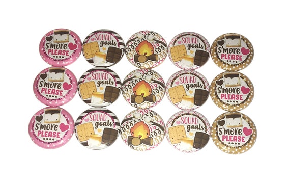 Smore Magnet Camp Fire Magnet 1 1.25 | Etsy