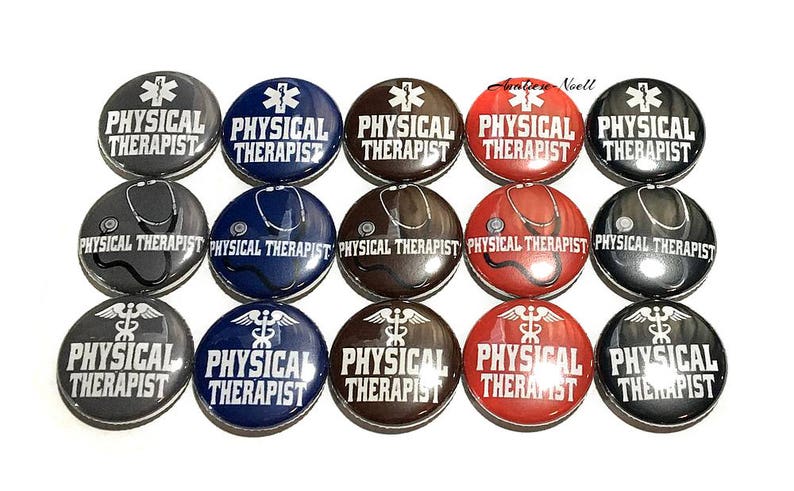 Physical Therapist PT 1 1.25 Button Physical - Etsy