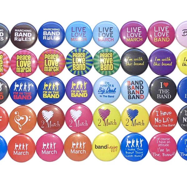 Marching Band Button - Etsy