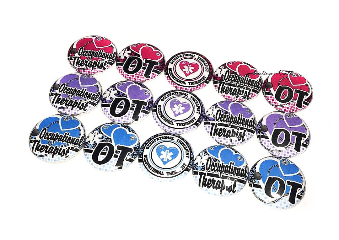 Occupational Therapist, OT, 1", 1.25", Button, Ot Theme, Ot Decor ...