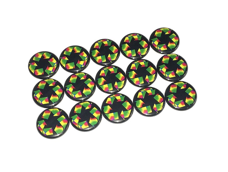 Recycle Magnet, 1", 1.25", Button Magnet, Recycle Button, Recycle ...