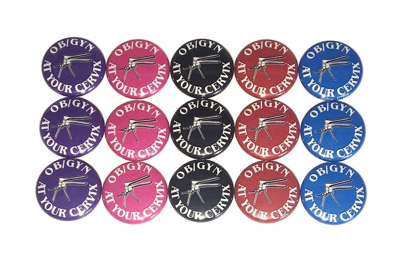 OB, GYN, 1", 1.25", 1.5", Button, Ob Gyn Theme, Obstetrics, Gynecology ...