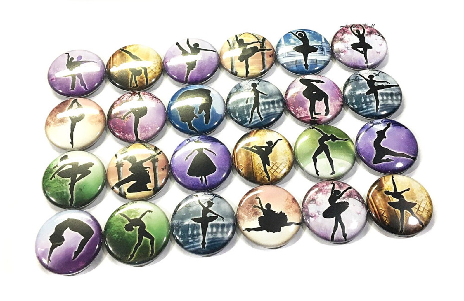 Ballet Magnet Dance 1 1.25 1.5 | Etsy