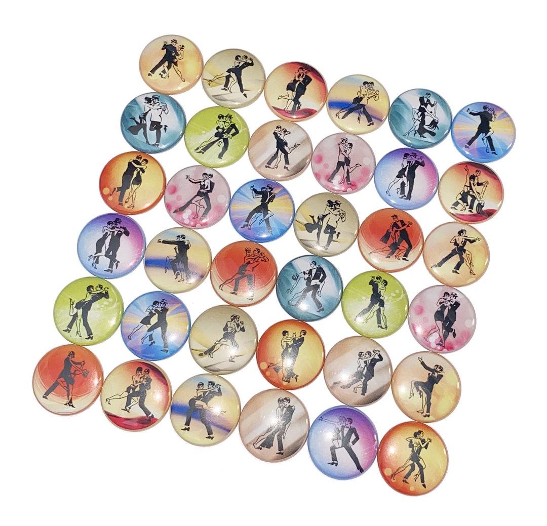 Ballroom, Dance, 1", 1.25", 1.5", 2.25", Button, Dance Theme, Ballroom ...