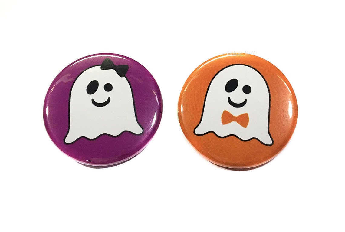 Ghost Gender Reveal Orange Purple 1.25 1.5 - Etsy