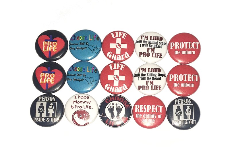 Pro-life Magnet 1 1.25 Button Magnet Prolife - Etsy