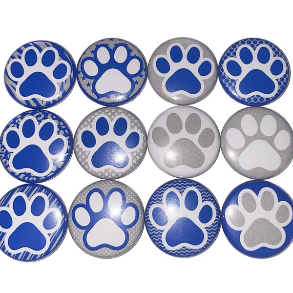 Paw Print Magnet - Etsy