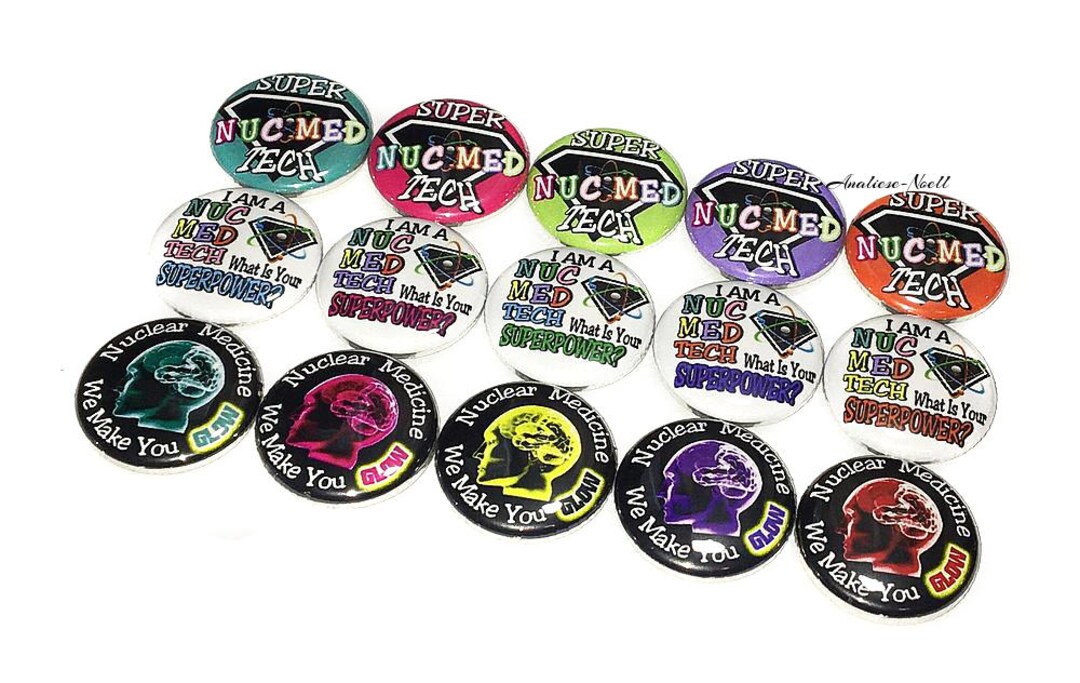 Nuclear Medicine, 1", 1.25", Button, Nuclear Med, Nuclear Med Tech ...
