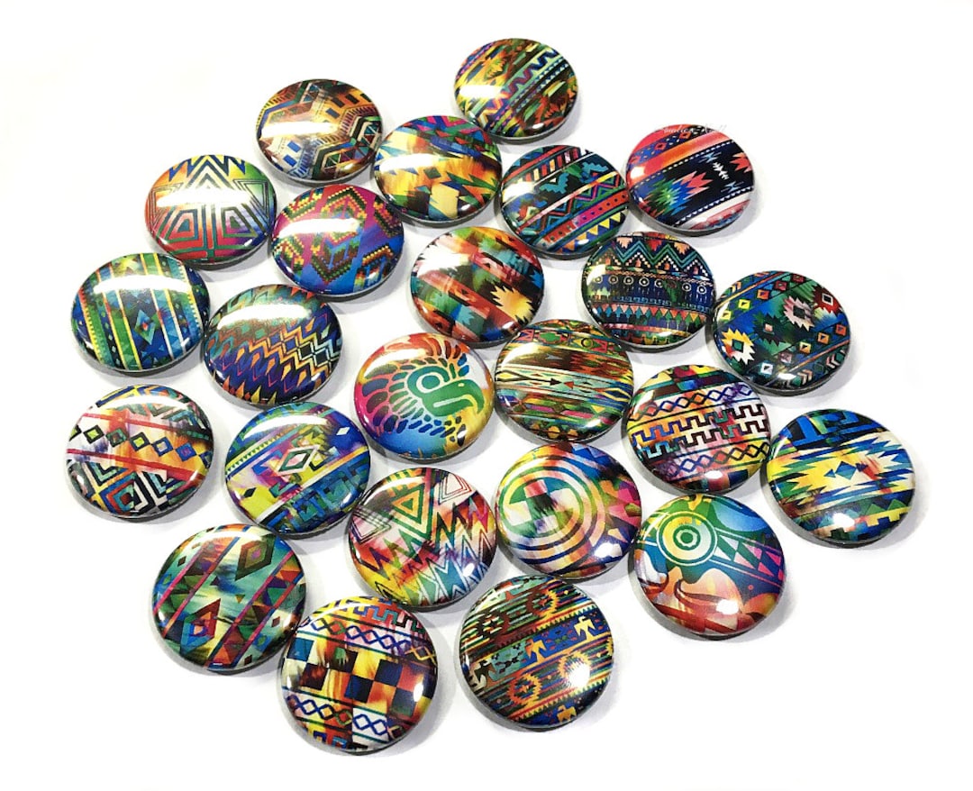 Native American, 1", 1.25", 1.5", 2.25", Button, Native Decor, Native ...