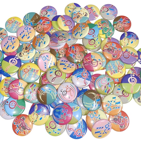 Music Buttons - Etsy