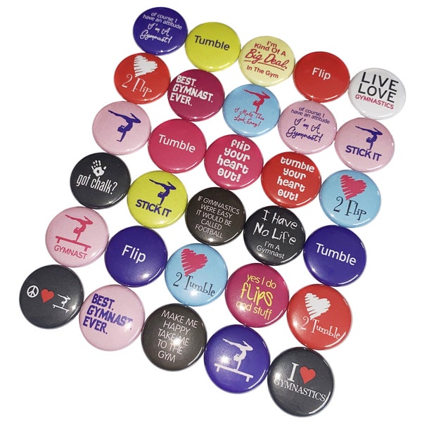 Gymnastic Pins - Etsy