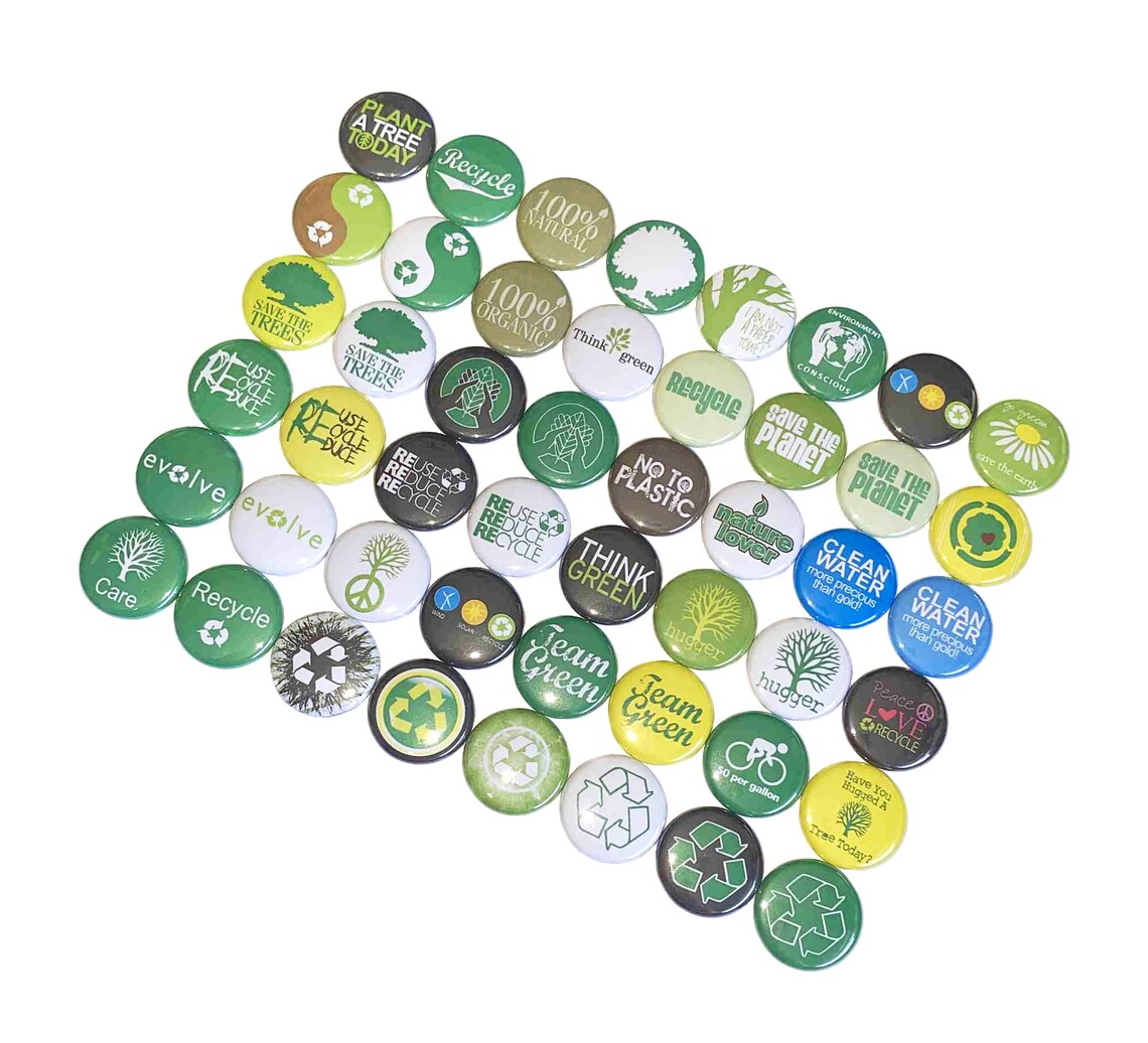 Recycle Magnet 1 1.25 1.5 2.25 - Etsy