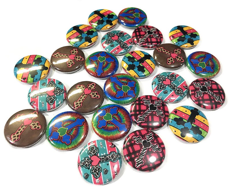 Crosses, 1", 1.25", Button, Cross, Church, Party Favor, Christian ...