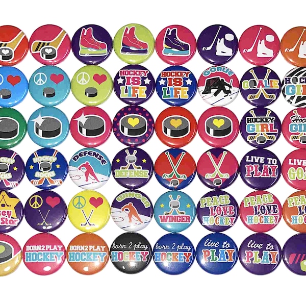 Hockey Magnet - Etsy