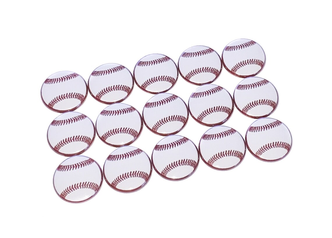 Baseball Magnet 1 1.25 1.5 2.25 - Etsy