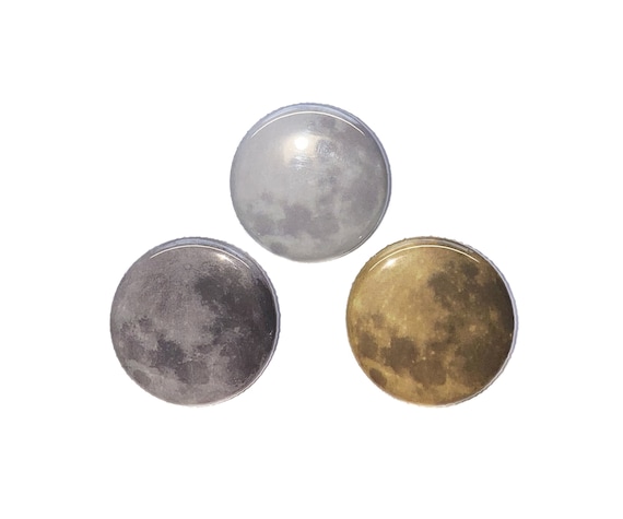 Moon 1 1.25 Button Moon Theme Moon Decor - Etsy
