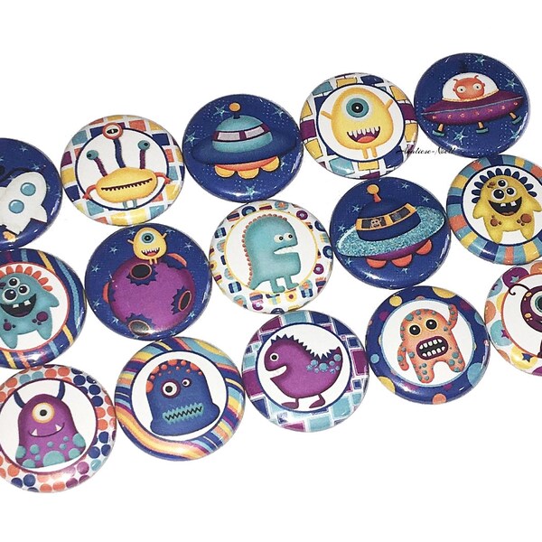 Space Ship Buttons - Etsy