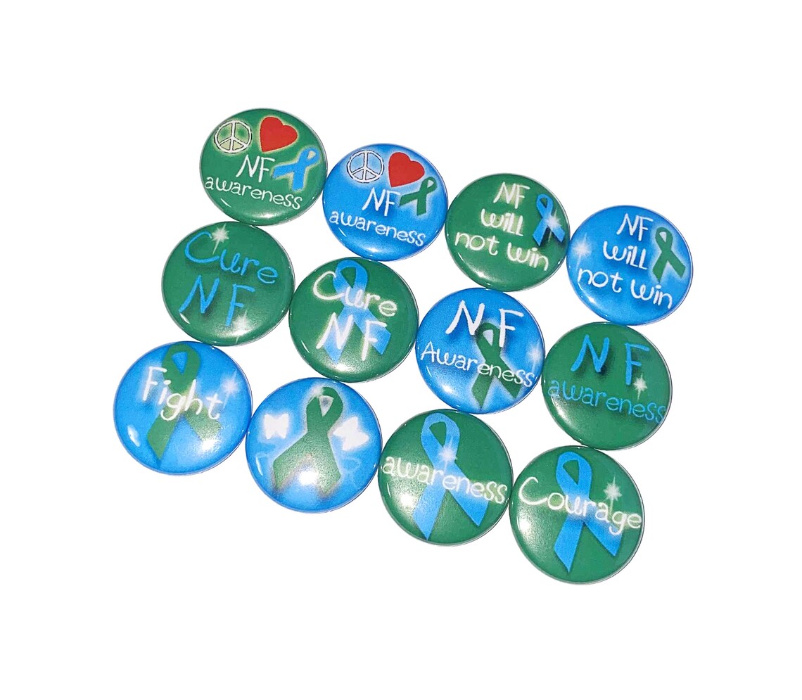 Neurofibromatosis NF 1 1.25 1.5 Button - Etsy