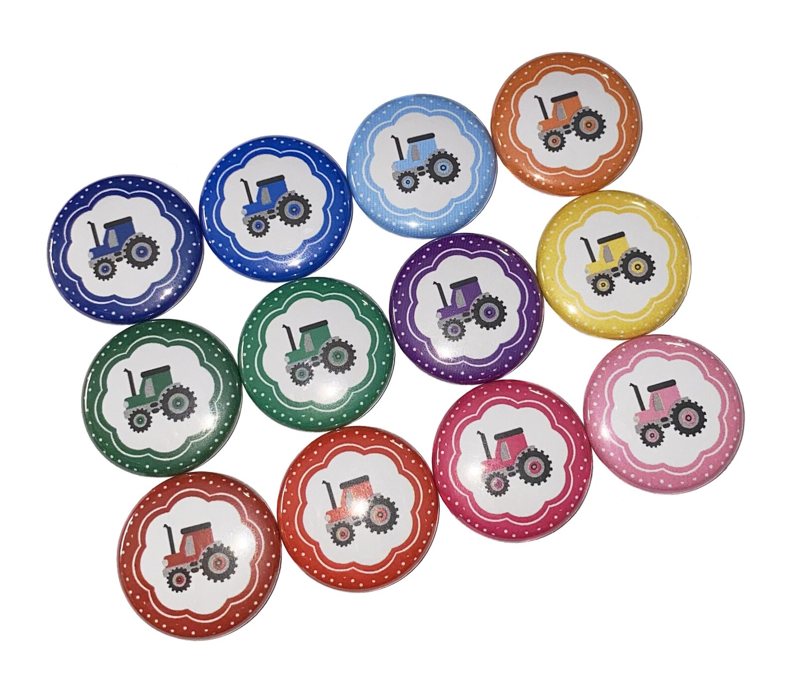 Tractor Magnet 1 1.25 1.5 2.25 | Etsy