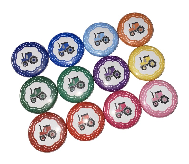 Tractor Magnet 1 1.25 1.5 2.25 | Etsy