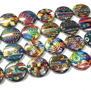 Native American, 1", 1.25", 1.5", 2.25", Button, Native Decor, Native ...