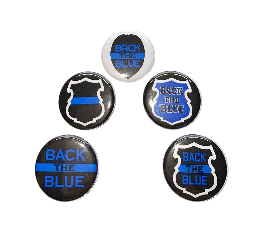 Police Badge, 1", 1.25", 1.5", Button, Police Theme, Police, Police ...