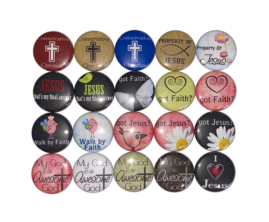 Pray Magnet, Christian Magnet, Jesus Magnet, 1", 1.25", 1.5", Button ...