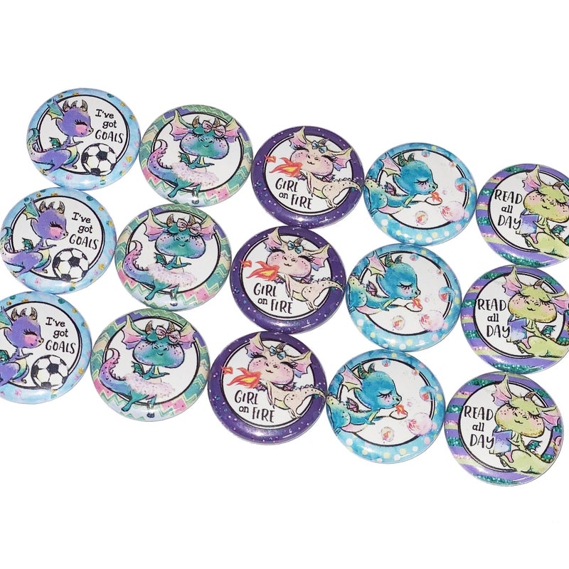 Dragon Button - Etsy