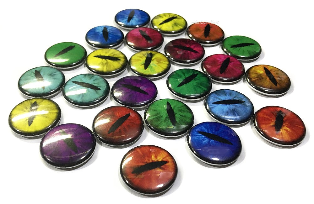 Cat Eyes 1 1.25 1.5 Button Cat Eye | Etsy