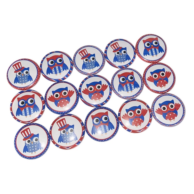 Patriotic Owl - Etsy