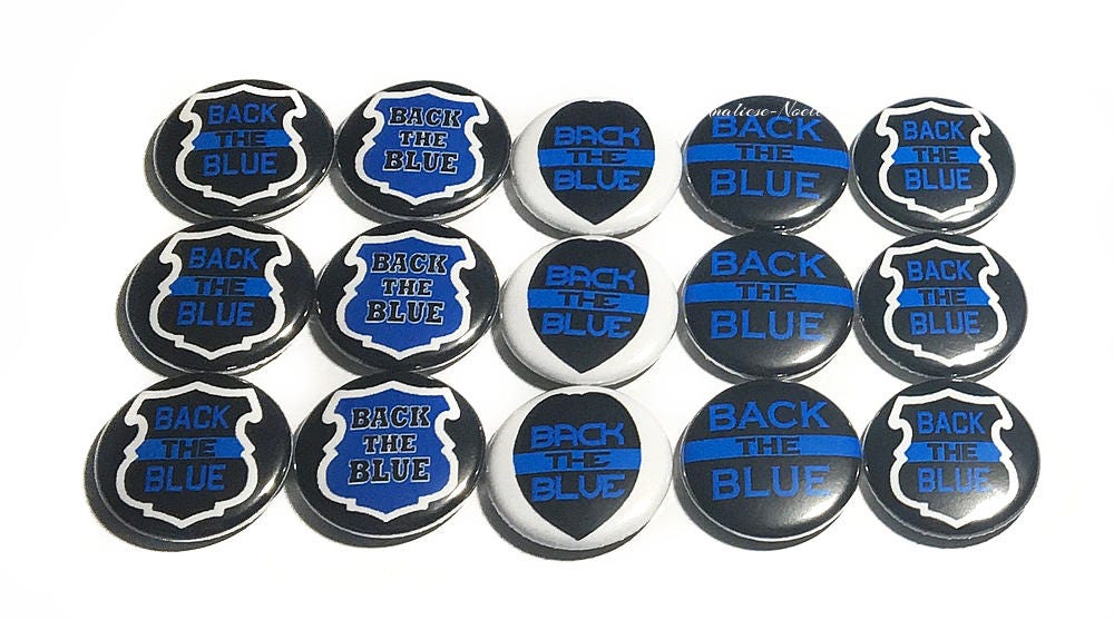 Police Badge Magnet 1 1.25 1.5 Button | Etsy