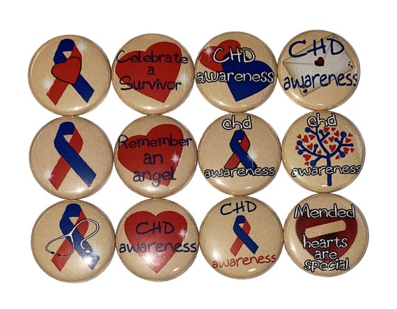 Congenital Heart Disease CHD Magnet 1 1.25 - Etsy