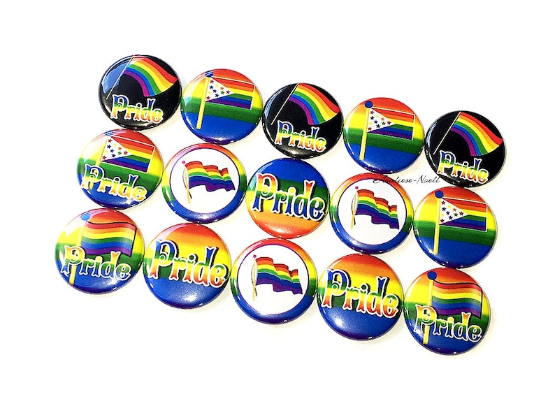 Gay Pride Magnet LGBT Magnet 1 Button Magnet | Etsy