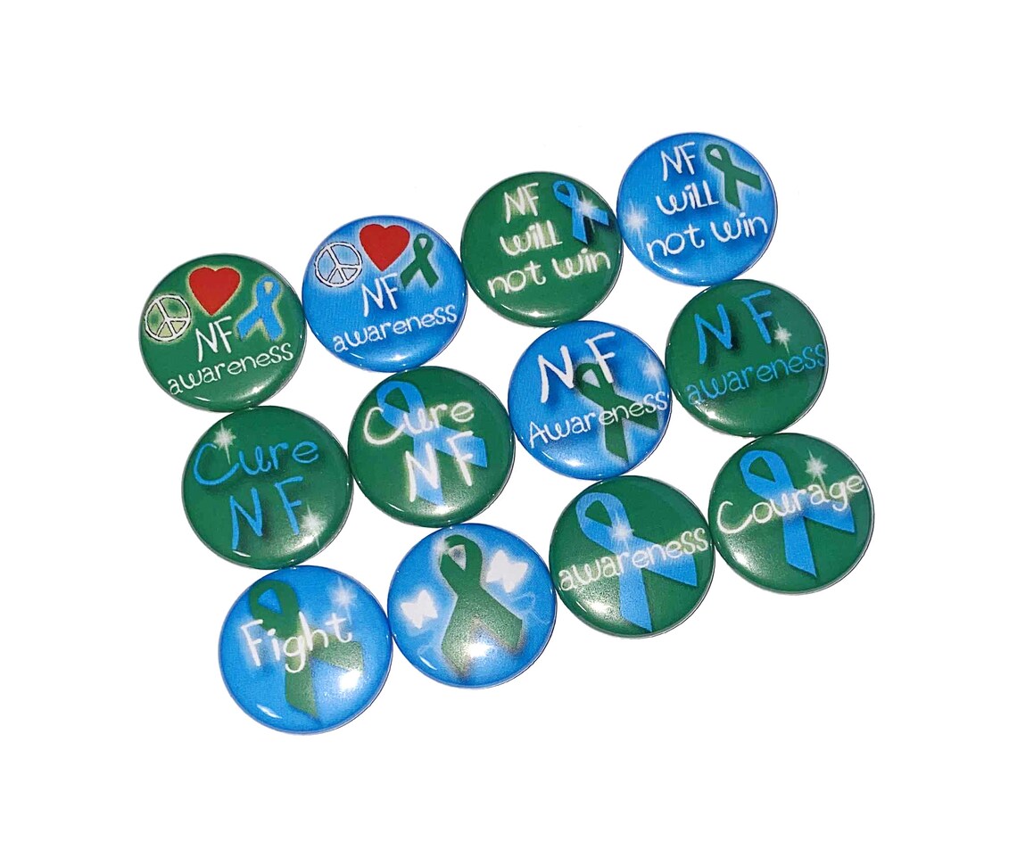 Neurofibromatosis NF 1 1.25 1.5 Button - Etsy