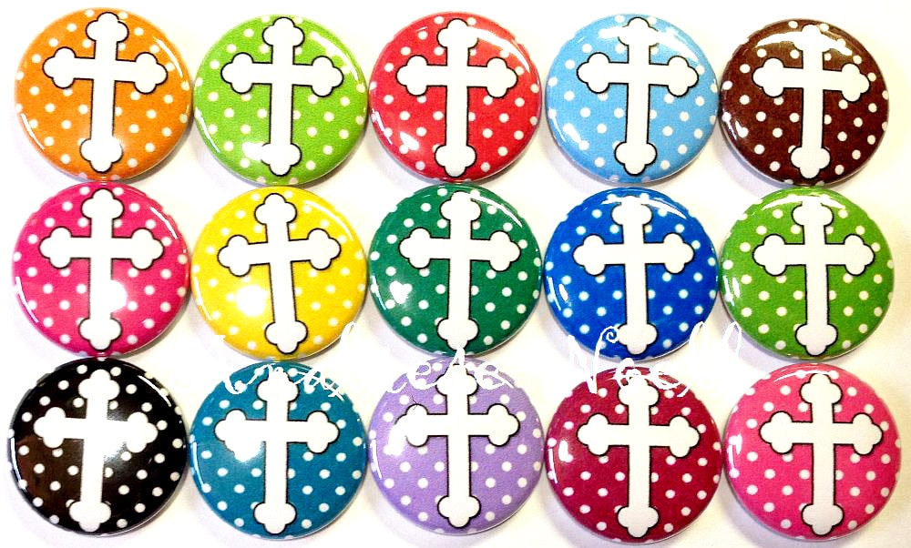 Cross Magnet Cross 1 1.25 Button Magnet Cross - Etsy