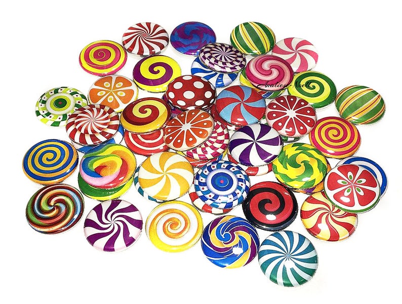 Candy Magnet Peppermint Magnet 1 1.25 - Etsy