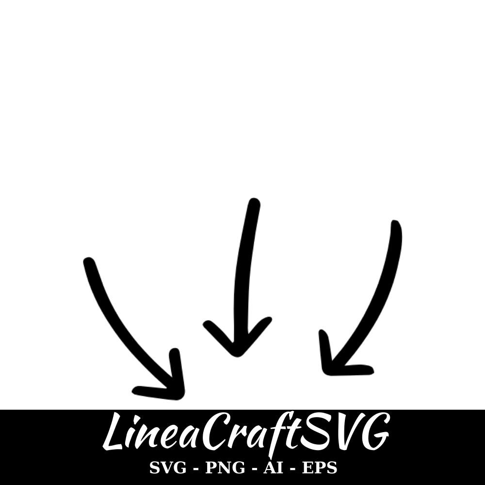 Arrow & Direction Svg Bundle | PNG AI DXF | Minimal , Decorative Arrows ...