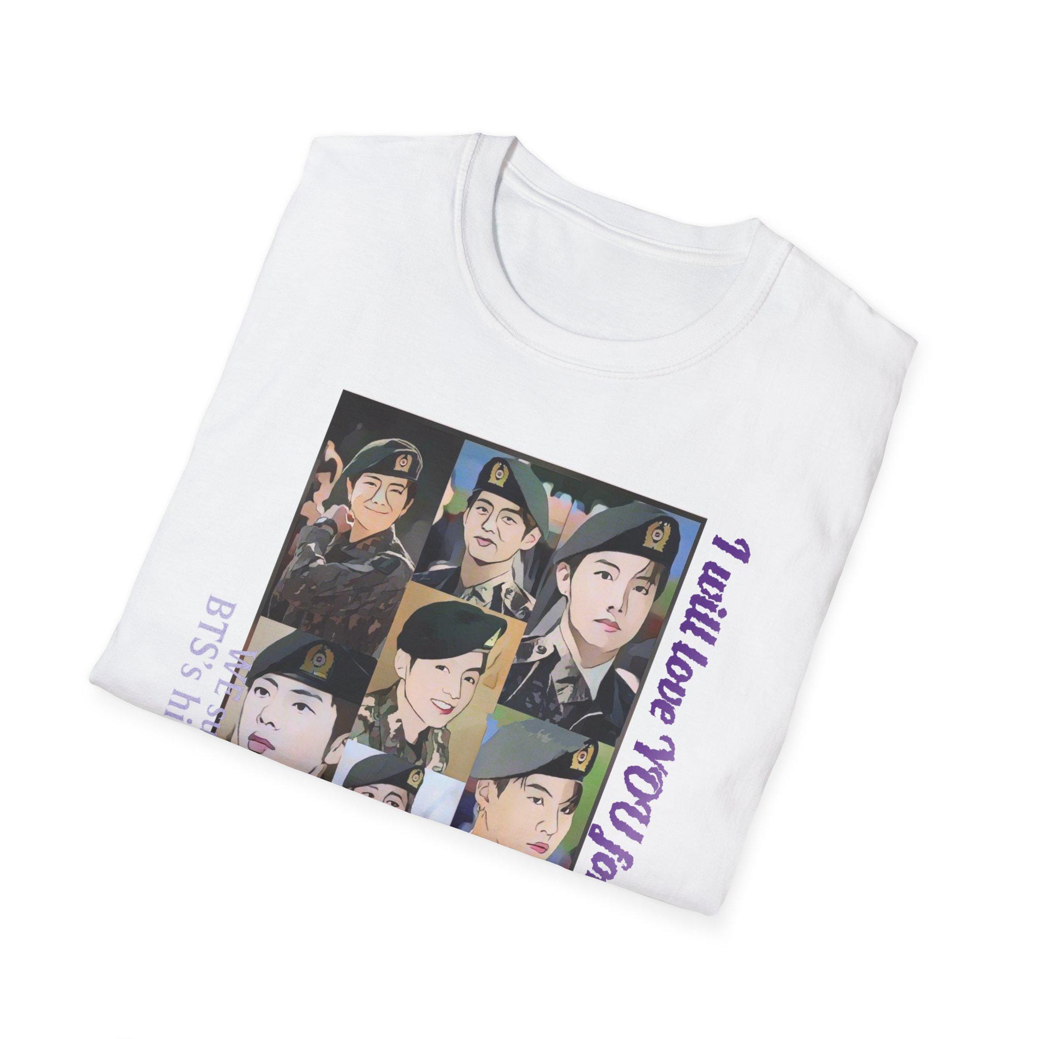 Bts Military T-shirt, Bts Merch Tee, Bts T-shirt, Bts is Back Tee, Hope ...