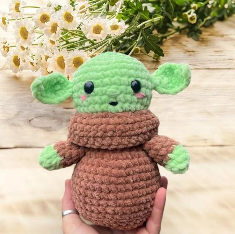 Cute Baby Alien Crochet Pattern Download PDF File, Clear and Easy ...