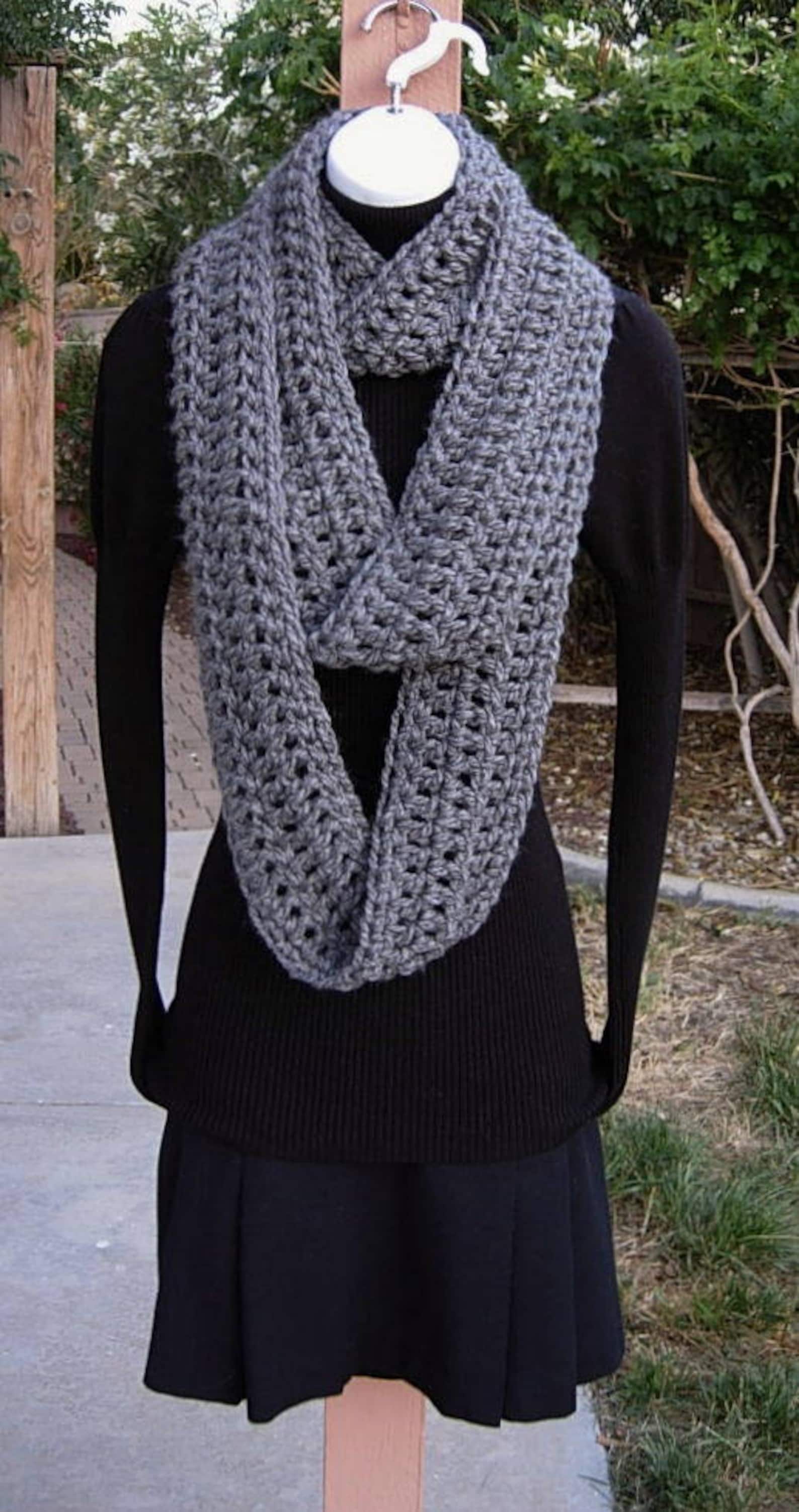 Extra Long Skinny Infinity Scarf Loop Cowl COLOR Options - Etsy