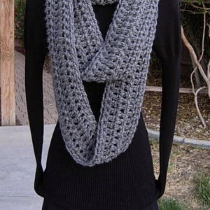 Extra Long Skinny Infinity Scarf Loop Cowl, COLOR Options, Solid ...