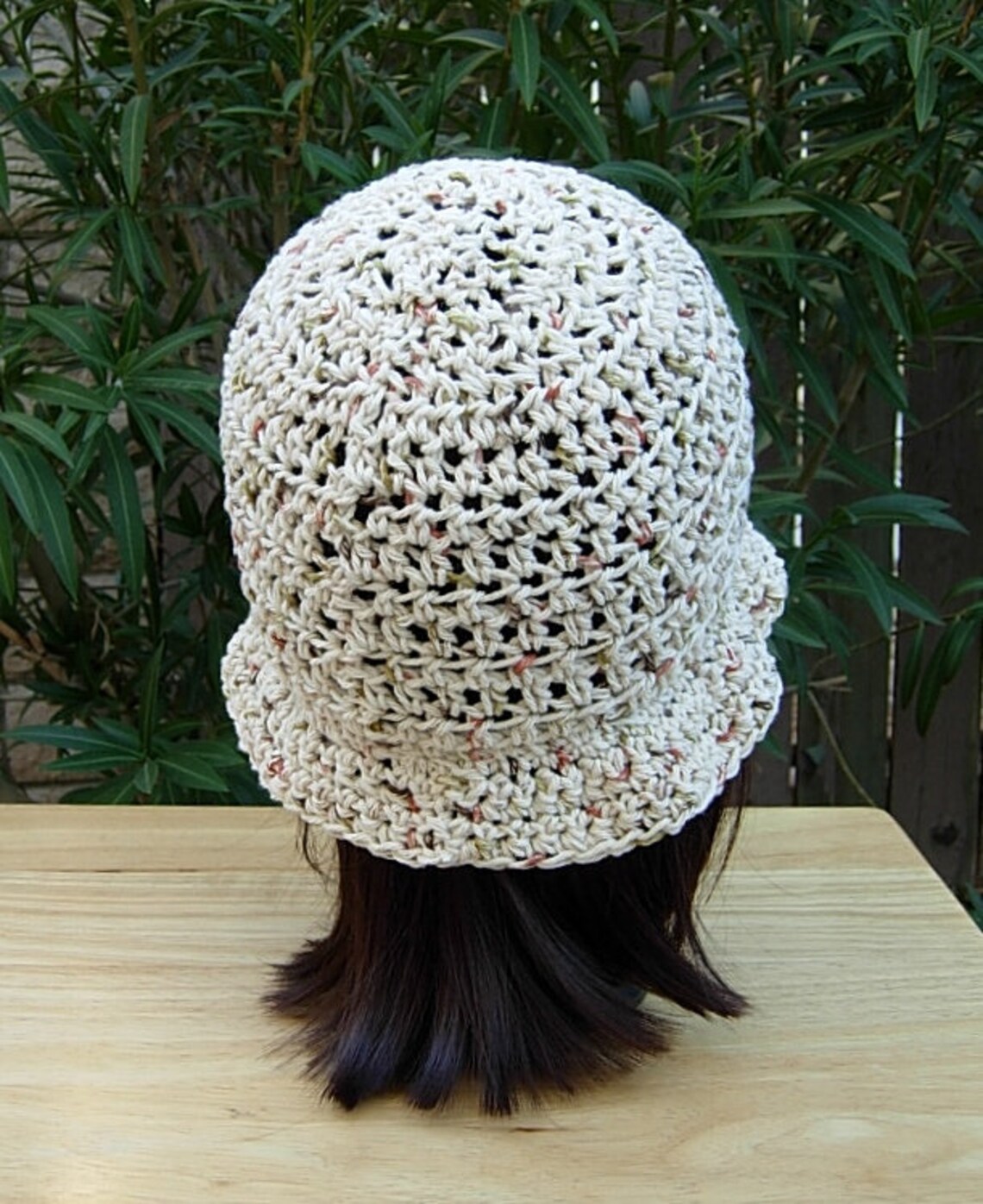 Light Natural Brown Beige Summer Hat With Wavy Brim 100% - Etsy