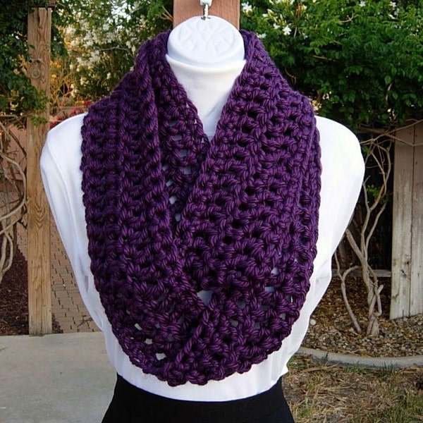 Purple Scarf - Etsy