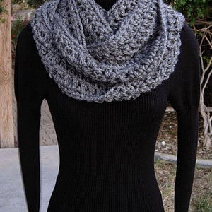Extra Long Skinny Infinity Scarf Loop Cowl, COLOR Options, Solid ...