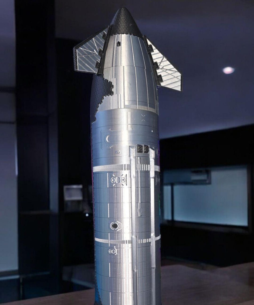 Spacex Starship S34 Block 2 Model V2 - 53cm Tall 3D Printed - Etsy