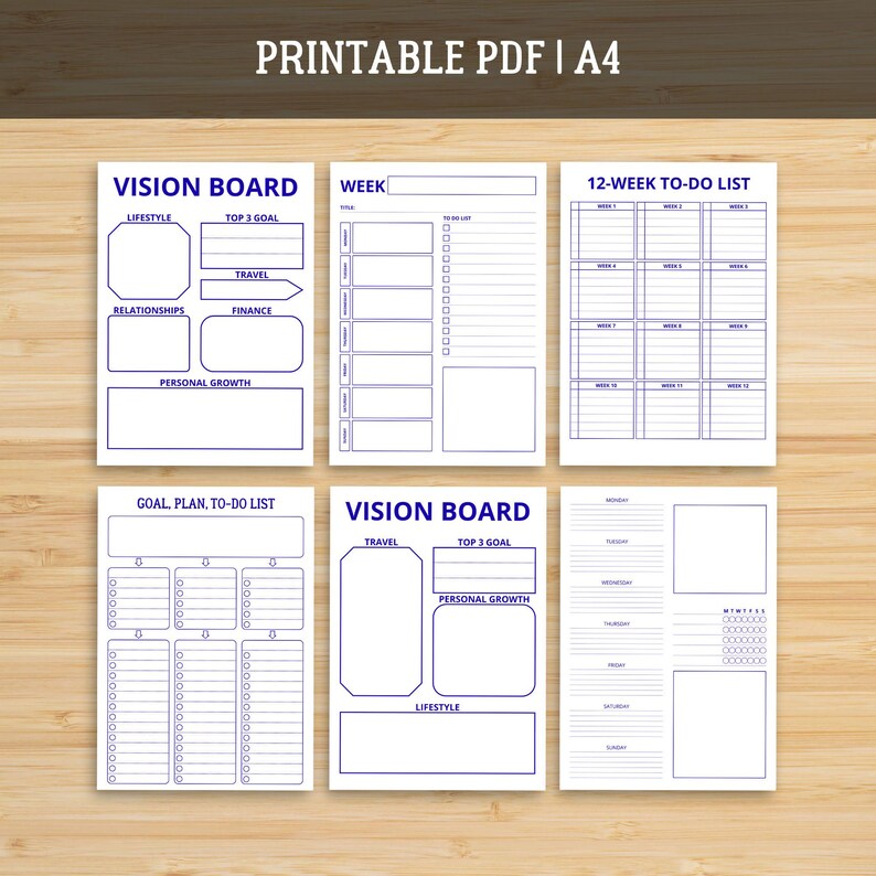 Brain Dump Worksheet for Daily Reflection and Productivity | Printable ...