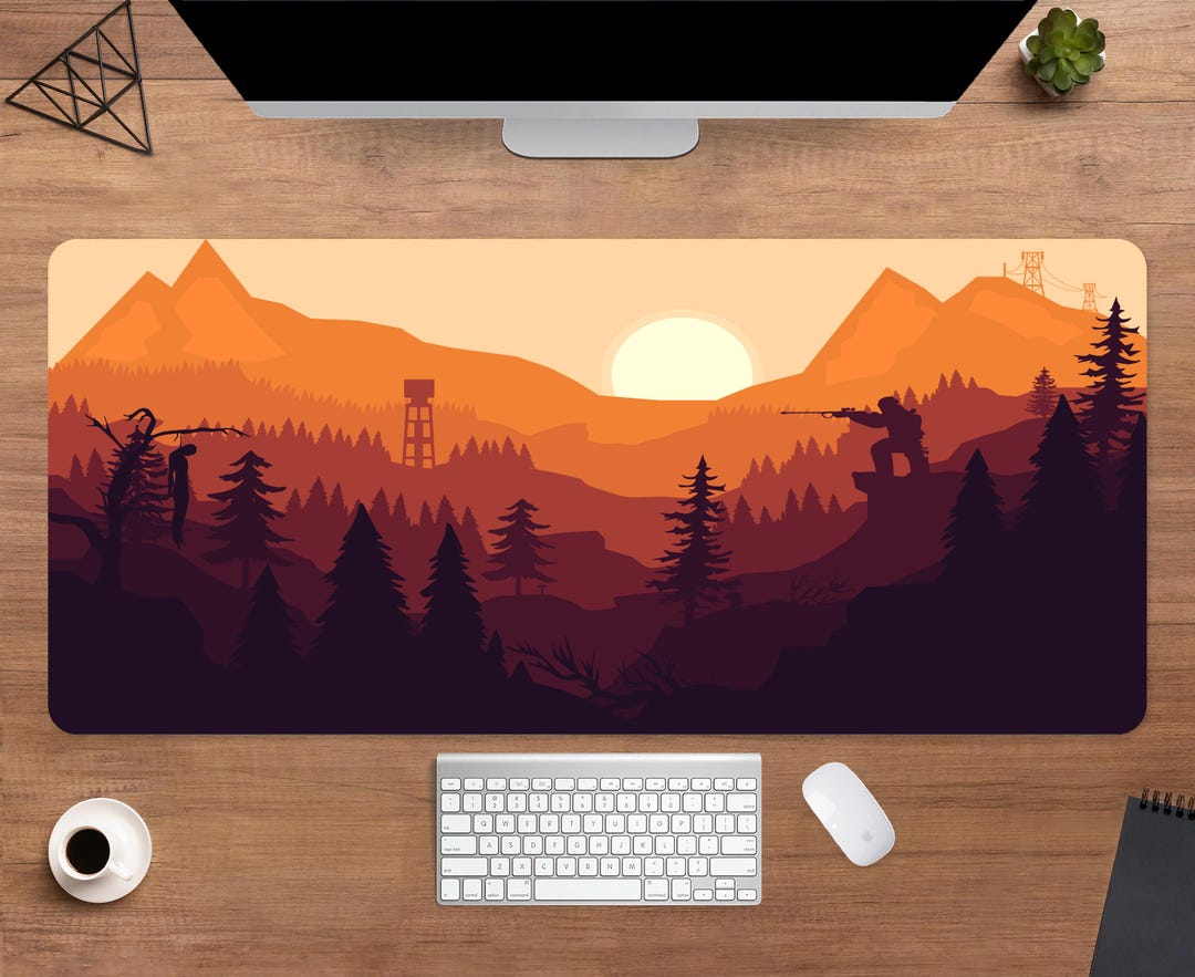 Rust Desk Mat | Rust Mouse Pad | Large Desk Pad | Gaming Desk Decor - Etsy