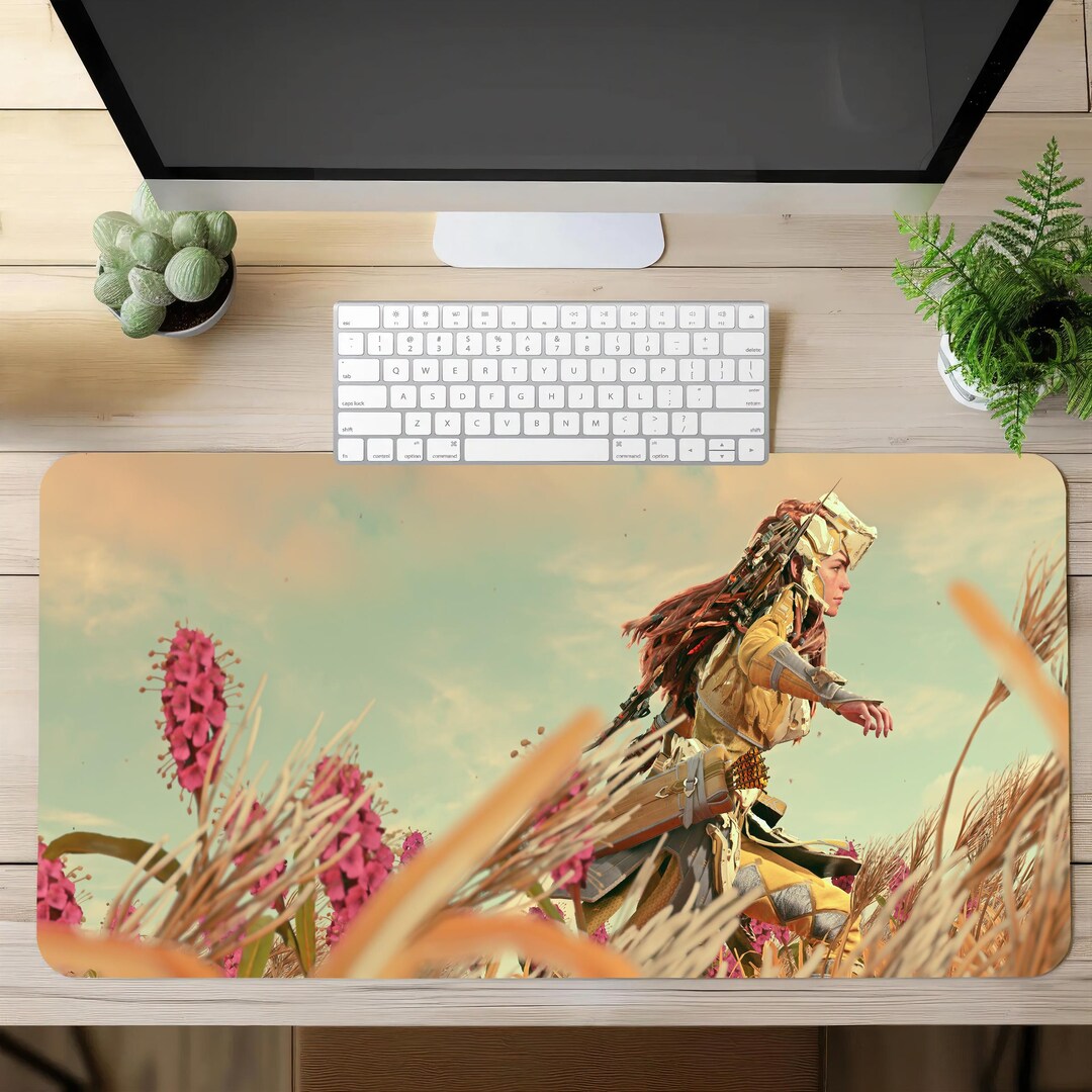Horizon Forbidden West Desk Mat | Aloy Mouse Pad | Large Desk Pad ...